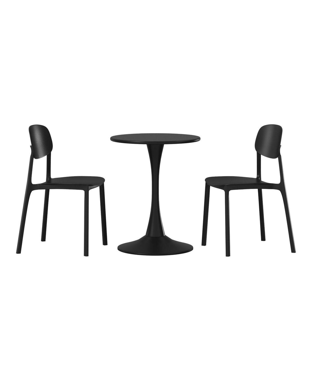 Click here for WestinTrends 3-Piece Outdoor Round Metal Patio Din... prices