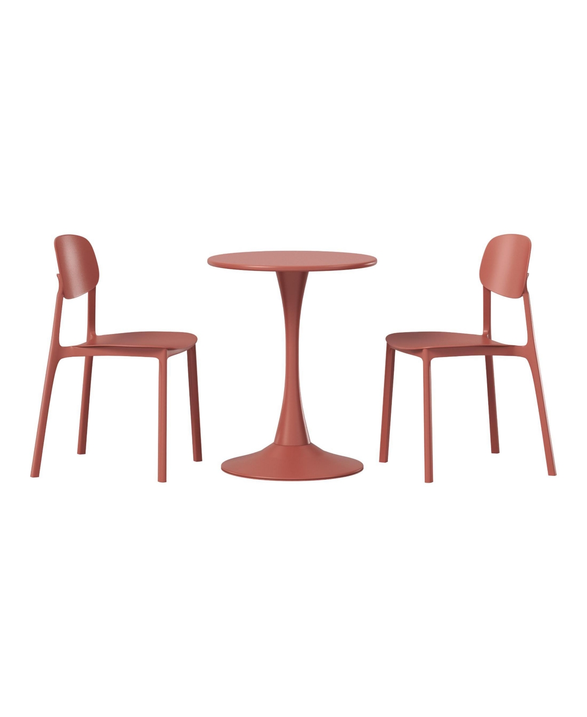 Click here for WestinTrends 3-Piece Outdoor Round Metal Patio Din... prices