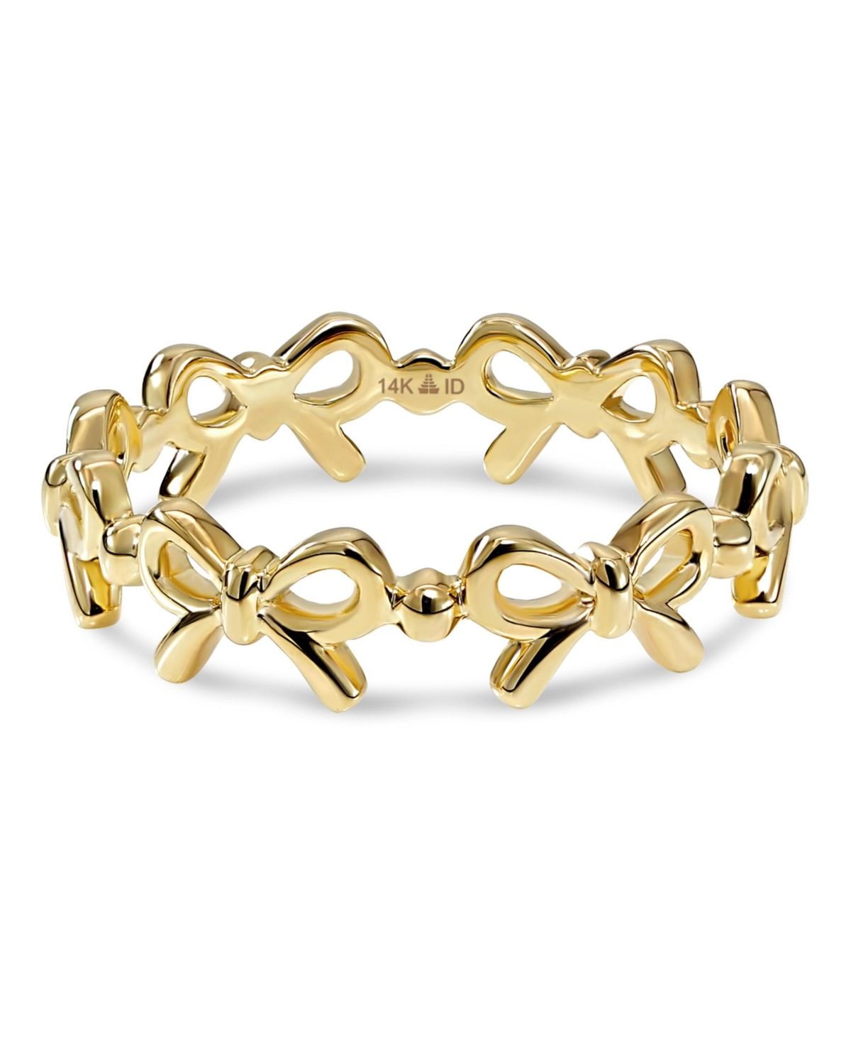 Click here for Devata Bow Ring in 14K Gold - Gold prices