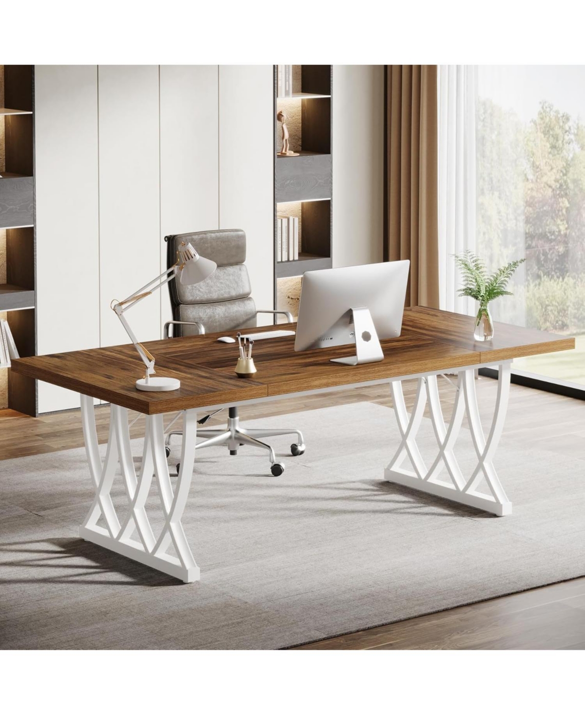 Click here for Tribesigns 70.86-Inch Executive Desk  Large Home O... prices