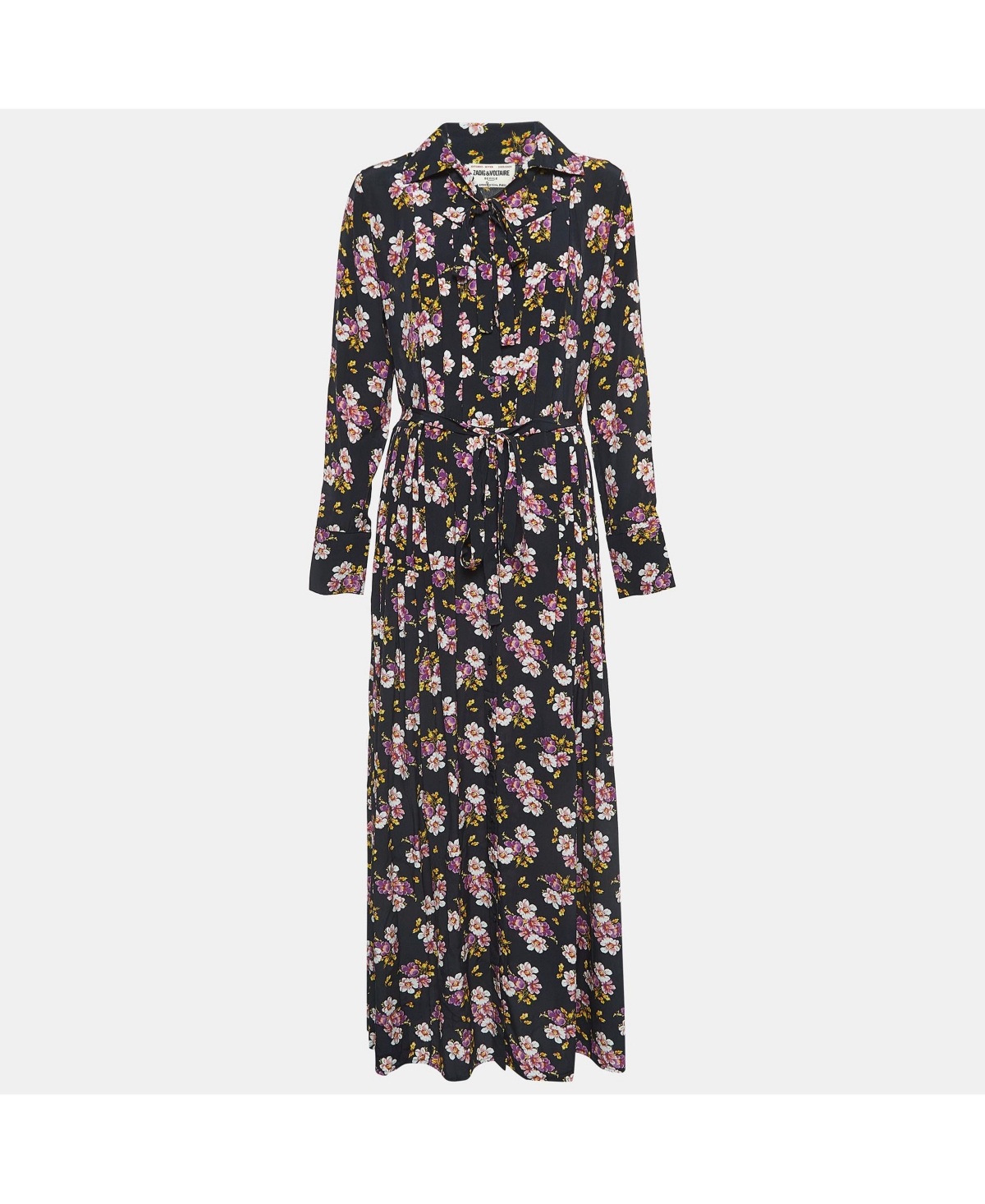 Click here for Pre-Owned Zadig & Voltaire Womens Black Peonies Pr... prices