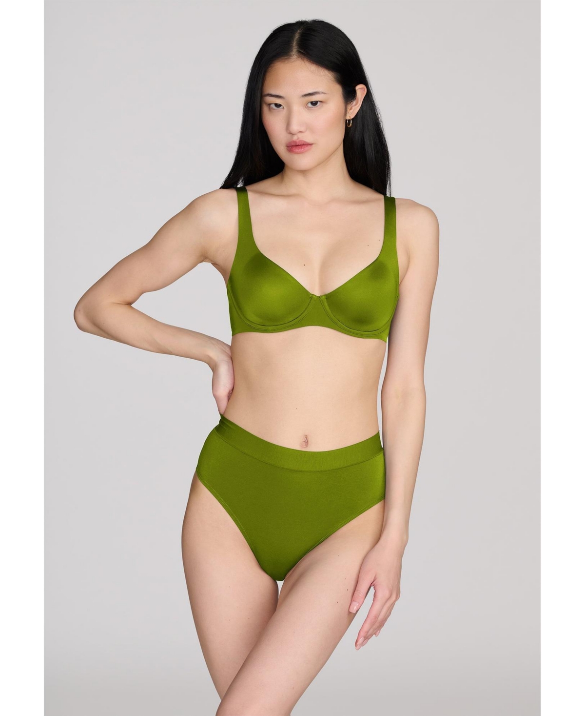 Click here for Cuup Womens The Scoop - Micro Bra - Leaf prices