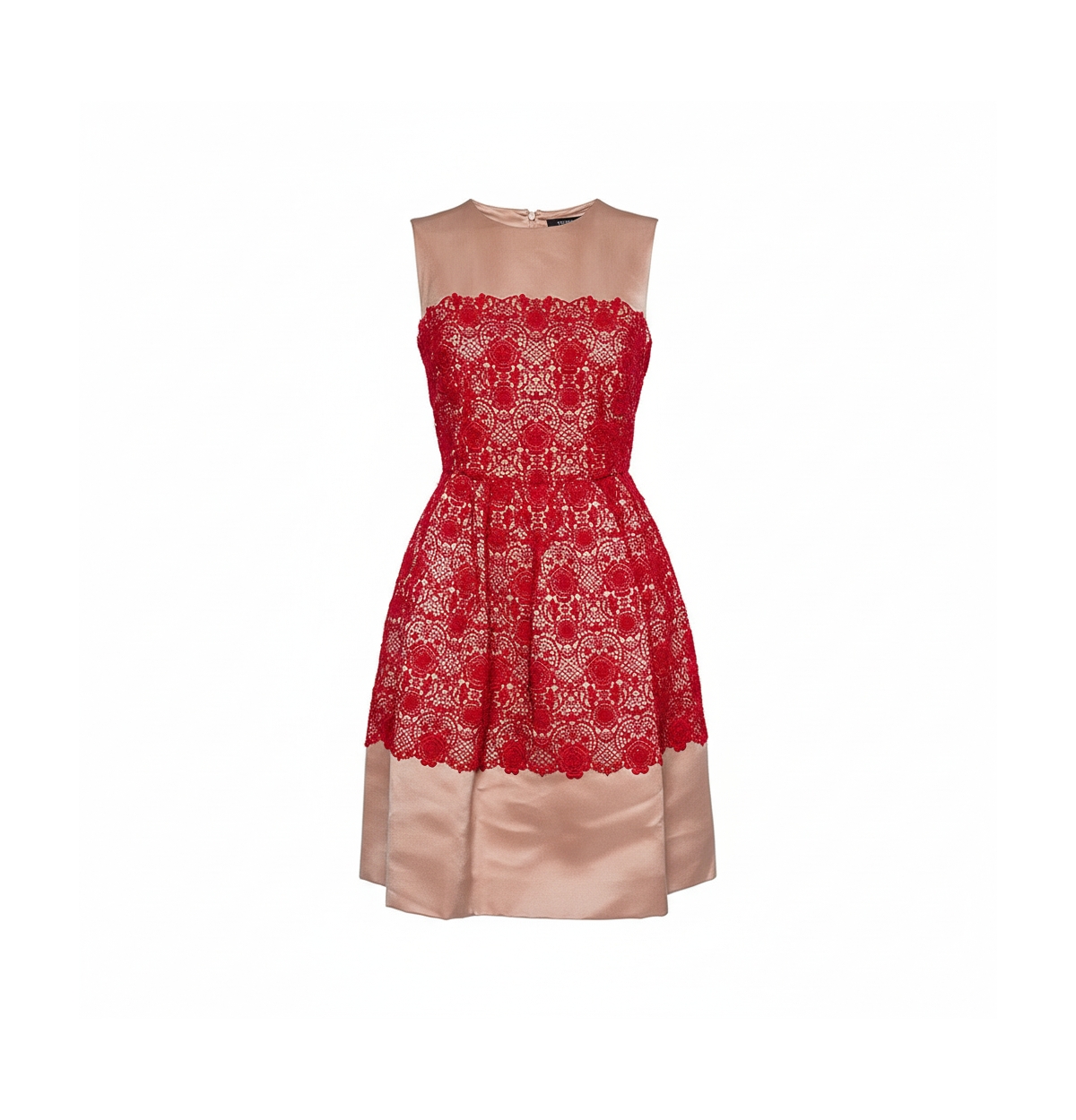 Click here for Pre-Owned Dolce & Gabbana Womens Beige Satin Lace... prices