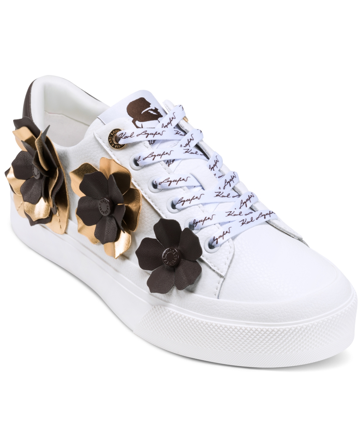 Click here for Karl Lagerfeld Paris Womens Georgia Lace-Up Embell... prices