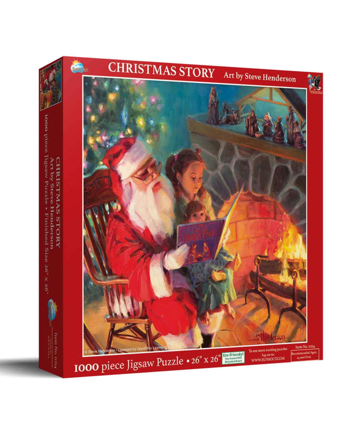 Click here for SunsOut Christmas Story 1000 piece Jigsaw Puzzle f... prices