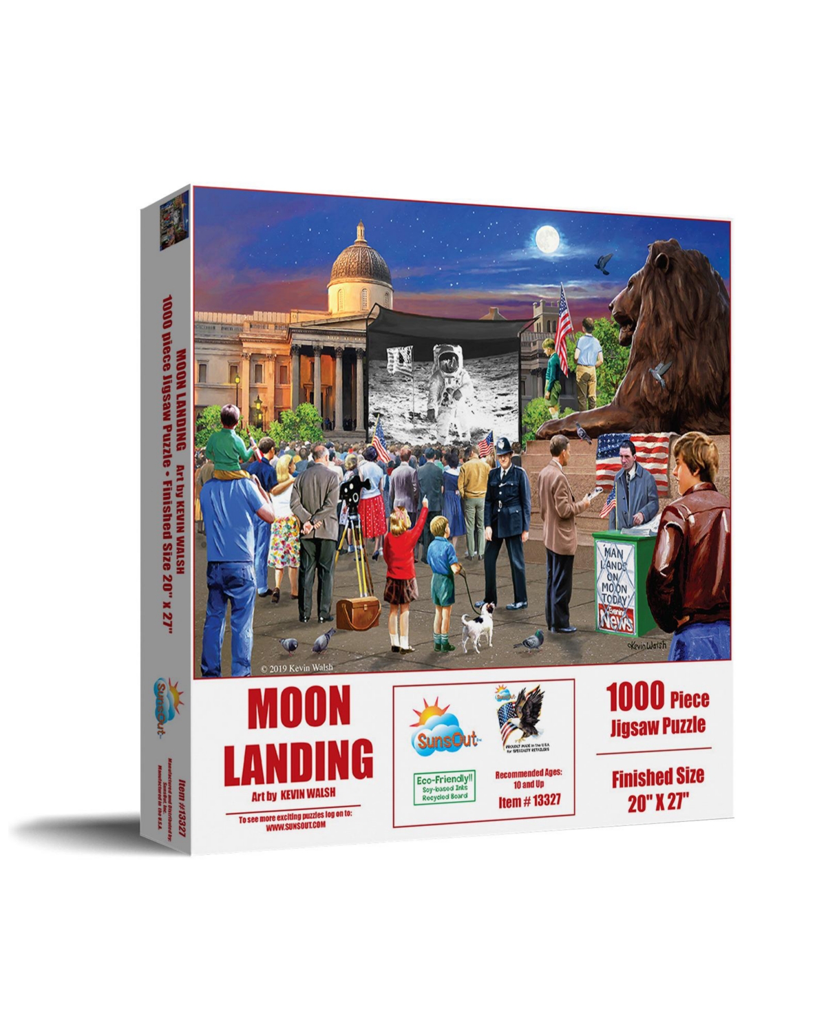 Click here for SunsOut Moon Landing 1969 1000 piece Jigsaw Puzzle... prices