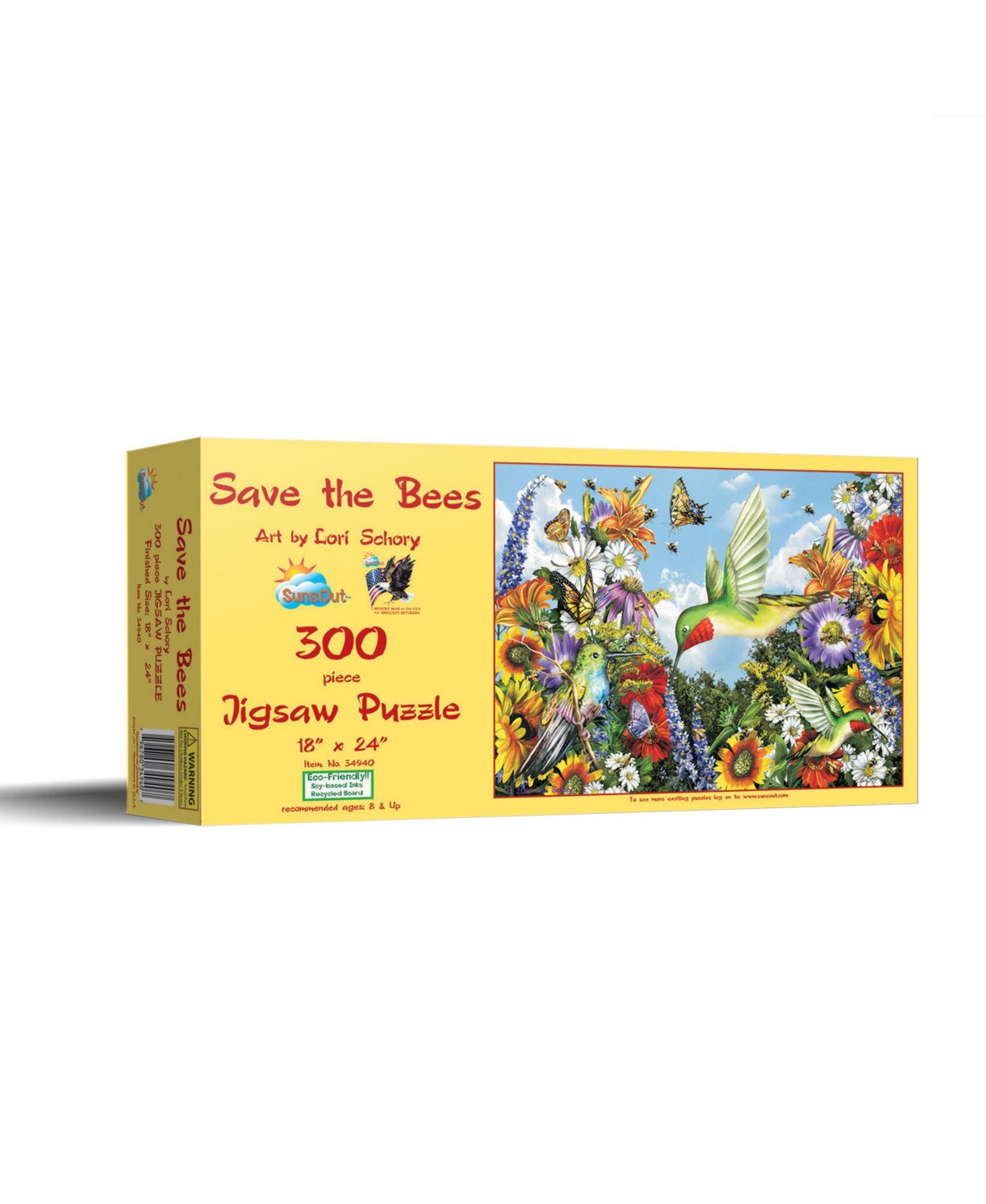 Click here for Save the Bees 300 piece Jigsaw Puzzle for Adults prices