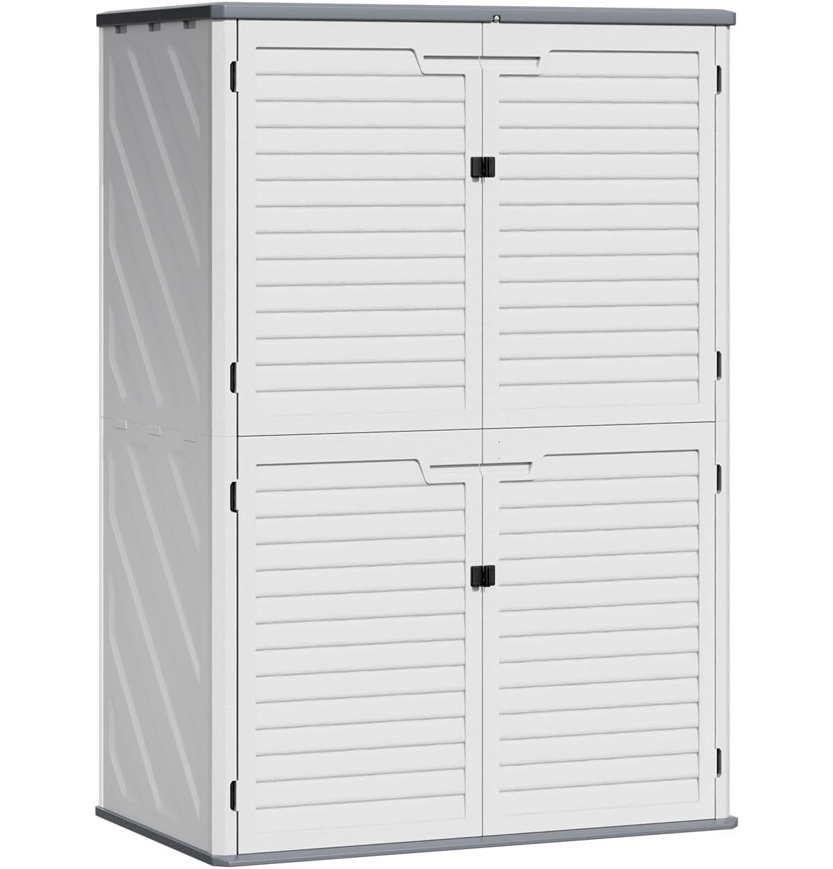 Click here for gaomon Resin Storage Shed  65Cu Ft Outdoor Storage... prices