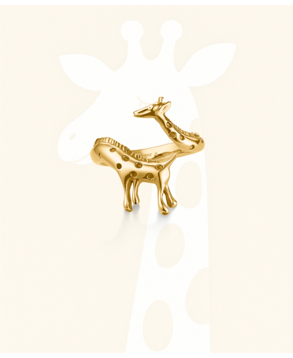 Click here for Hey Harper Giraffe Ring prices