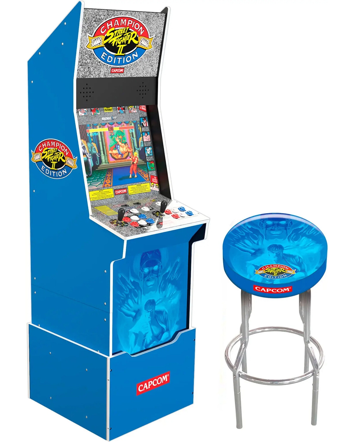 Click here for Arcade1Up Street Fighter Ii Big Blue Arcade Machin... prices