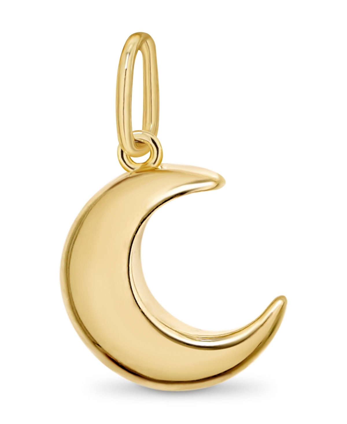 Click here for Devata Crescent Moon Pendant in 14K Gold - Gold prices