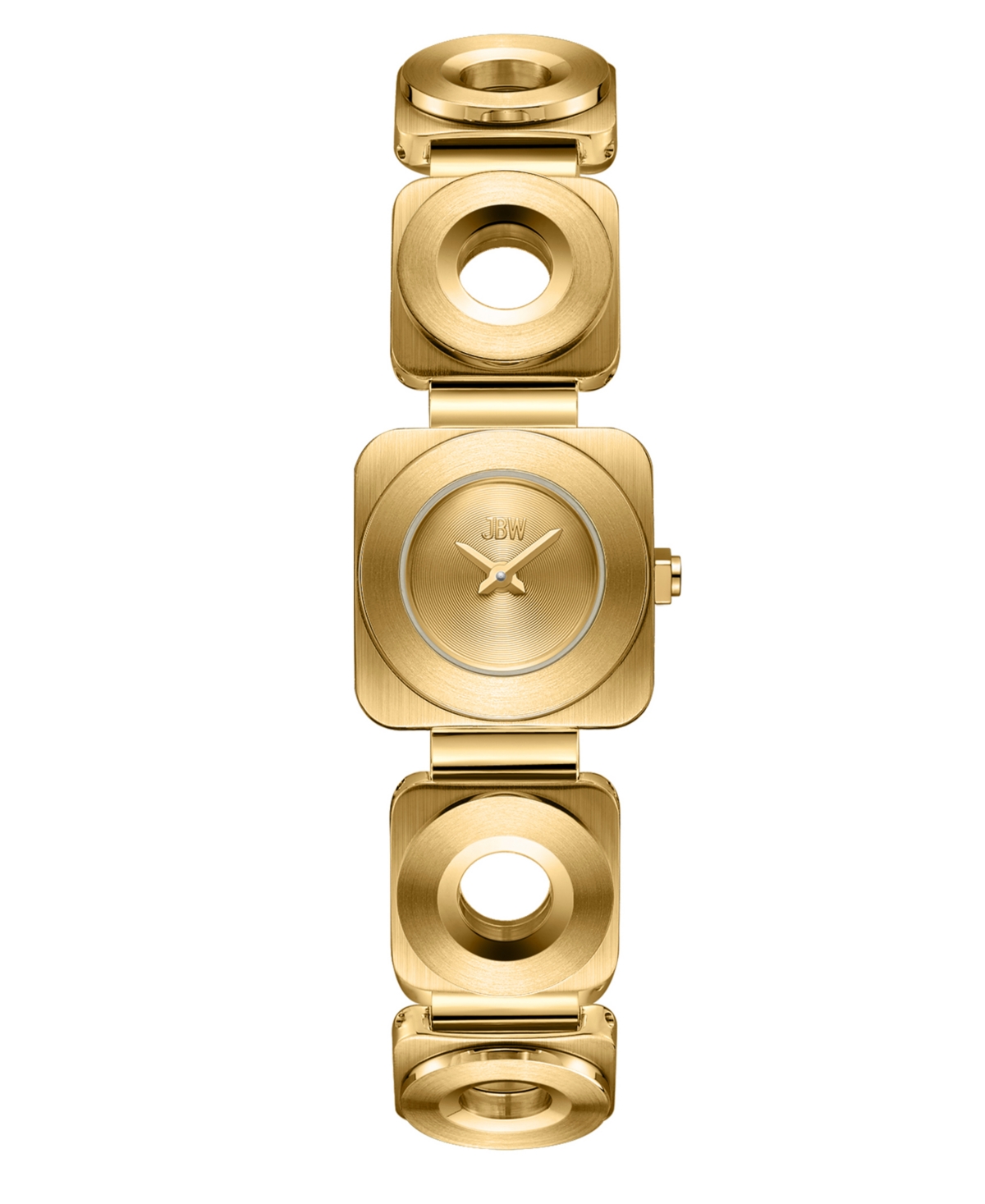 Click here for Jbw Womens Chasm Swiss Quartz 18k Gold-Plated Stai... prices