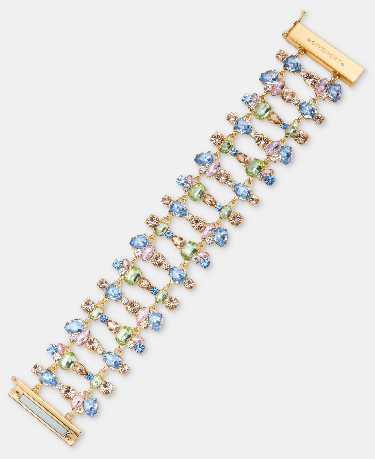 Click here for Givenchy Multi-Stone Statement Flex Bracelet - Mul... prices