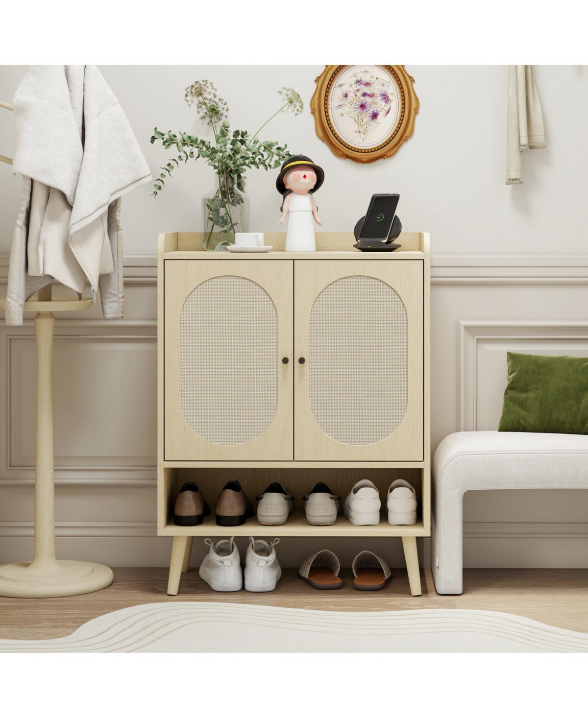 Click here for Streamdale 2 Door Shoe Rack  Freestanding Modern S... prices