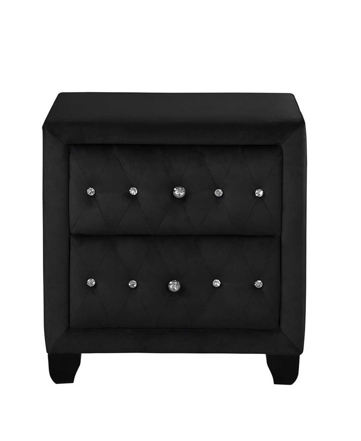 Click here for Streamdale Sophia Nightstand In Color Black Made W... prices