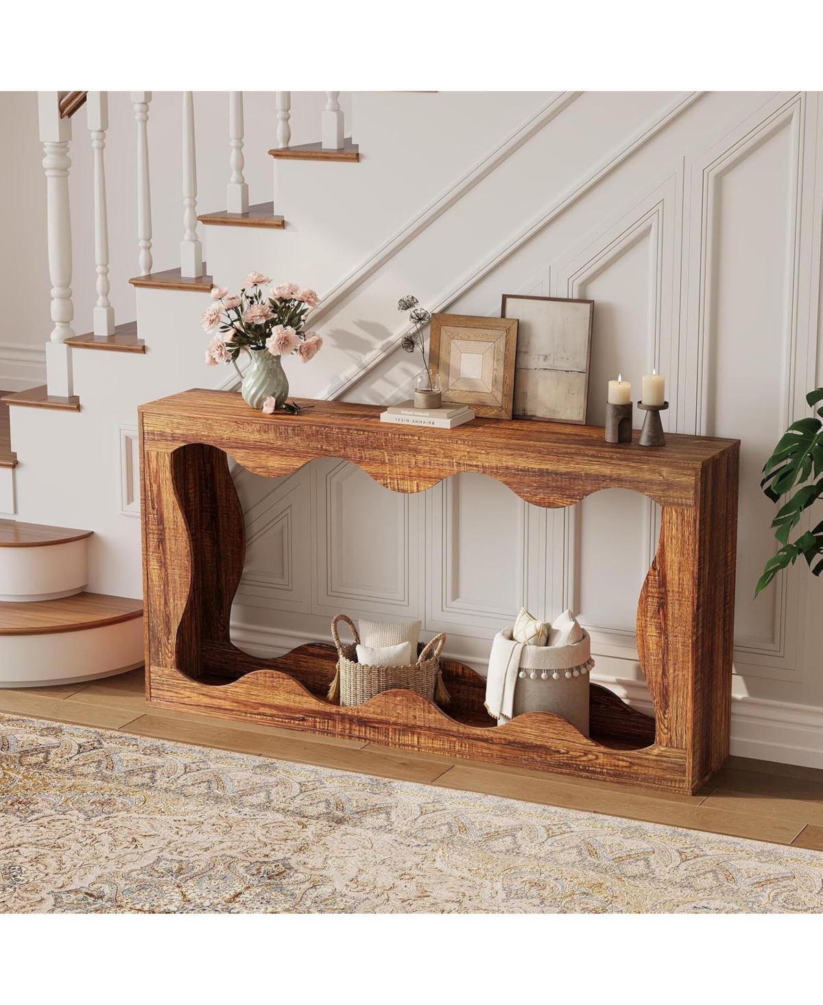 Click here for Gaomon 63" Brown Console Table with Storage... prices