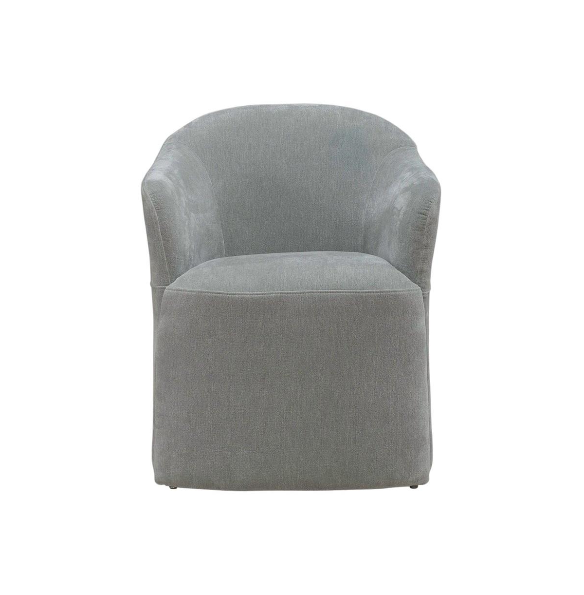 Click here for Accent Dining Chair with Castors - Squared Arm - S... prices