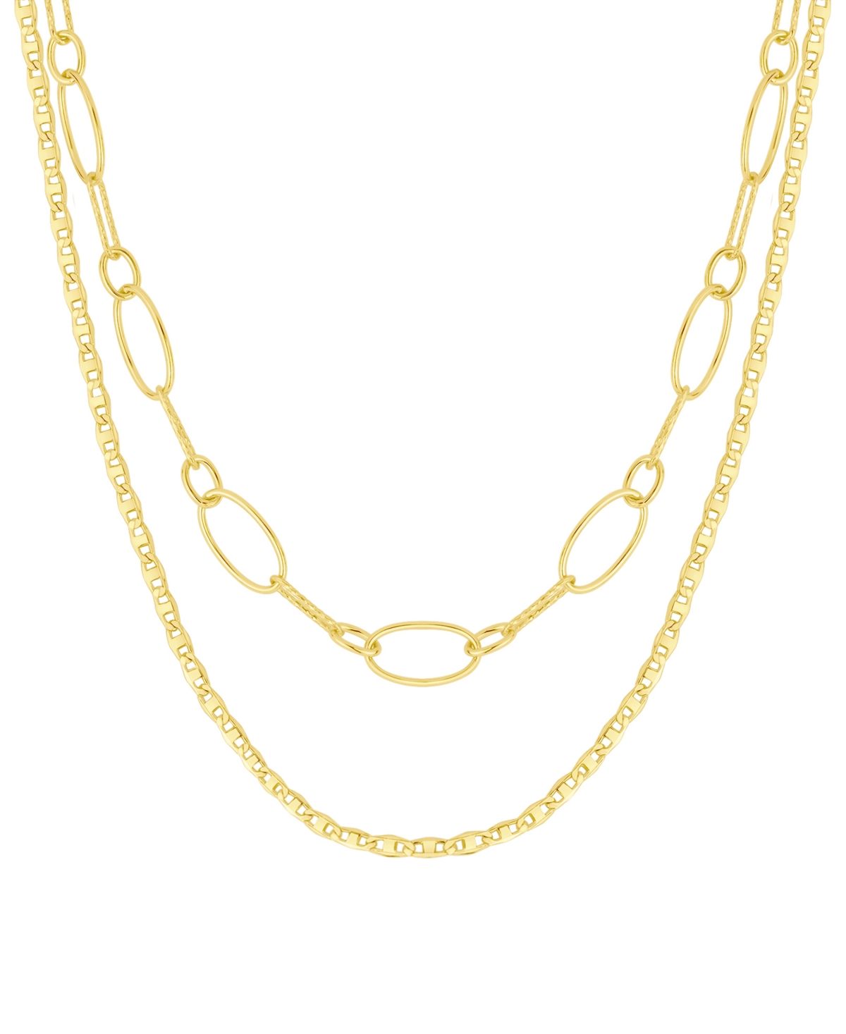 Click here for And Now This 18k Gold Plated Brass Short Long Neck... prices