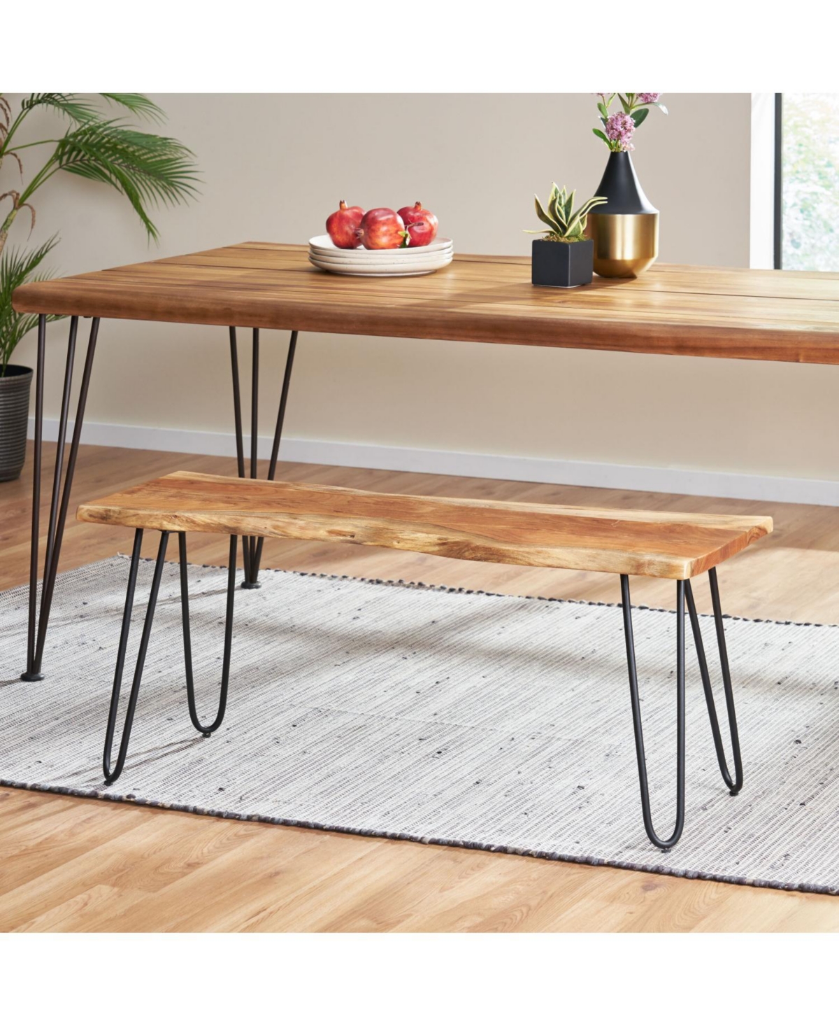 Click here for Streamdale Furniture Modern Industrial Acacia Wood... prices