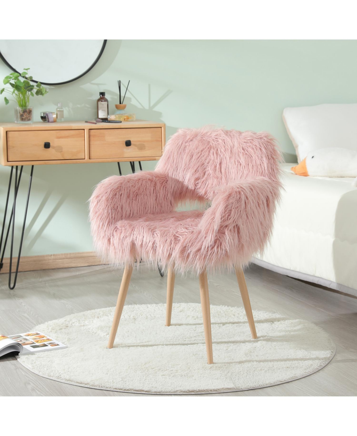 Click here for Streamdale Furniture Elegant Side Chair with Soft... prices