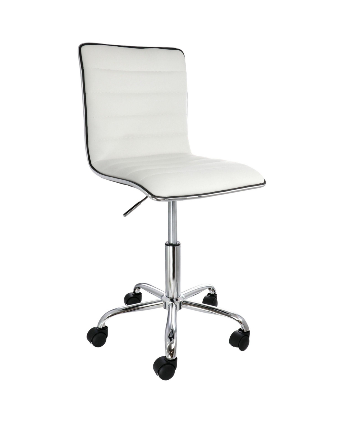 Click here for Elama Faux Leather Adjustable Rolling Office Chair... prices