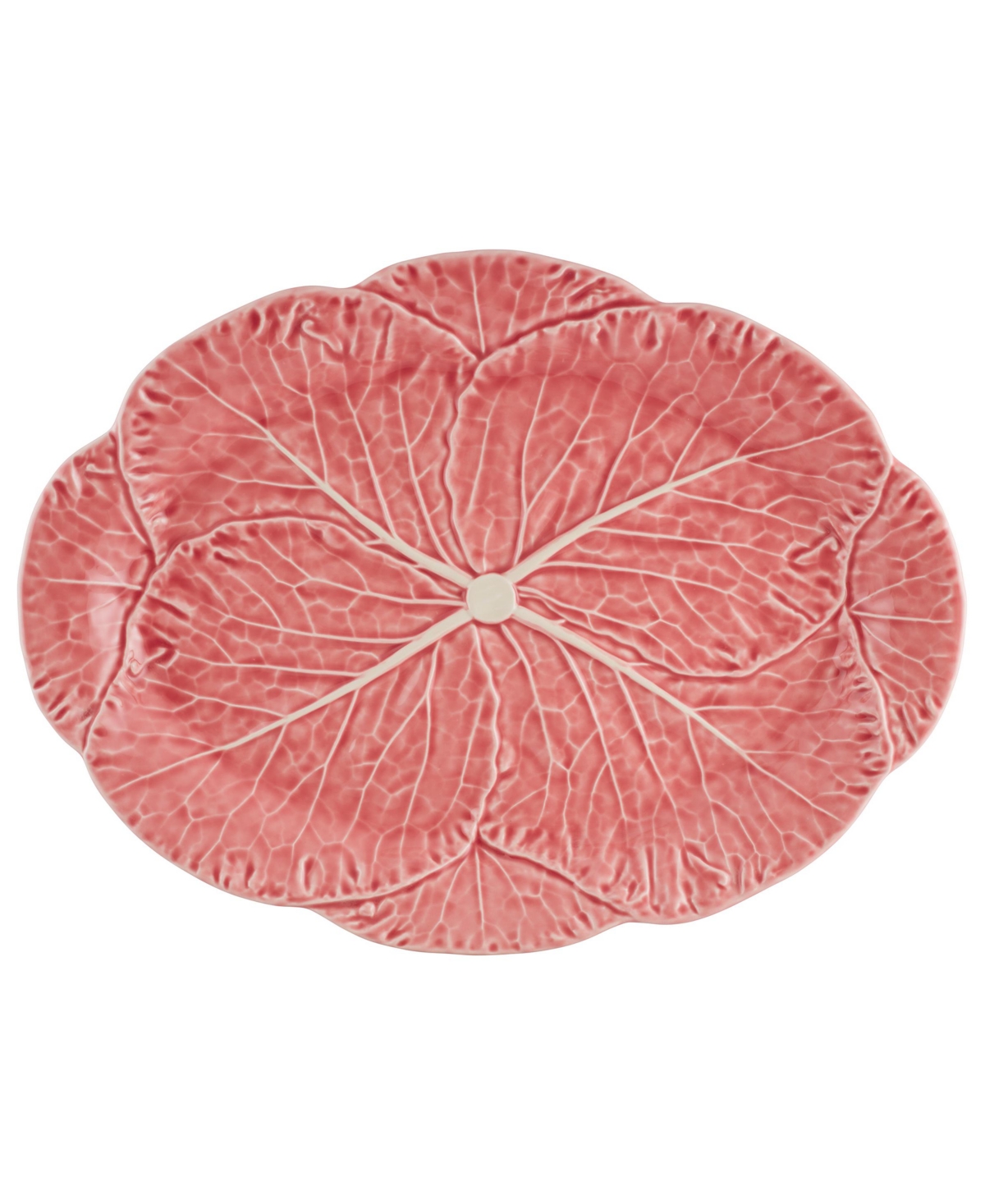 Click here for Bordallo Pinheiro Cabbage 17 Large Oval Platter -... prices