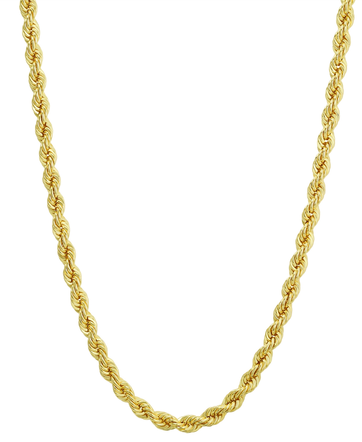 Click here for Macys Rope Chain Necklace in 18k Gold - Gold prices