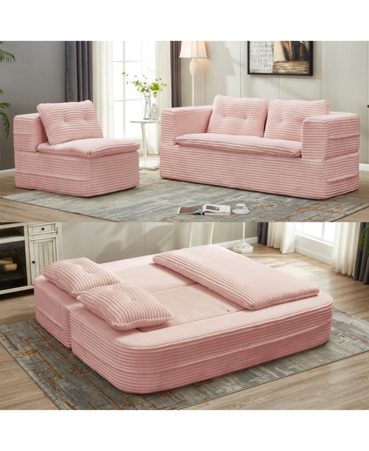 Click here for Streamdale FurnitureMulti-Functional Sectional Sof... prices