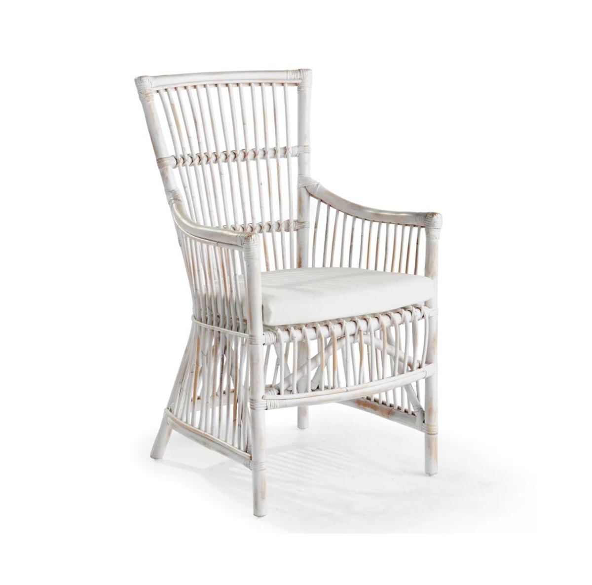 Click here for Napa Home & Garden Lilith Arm Chair - White prices