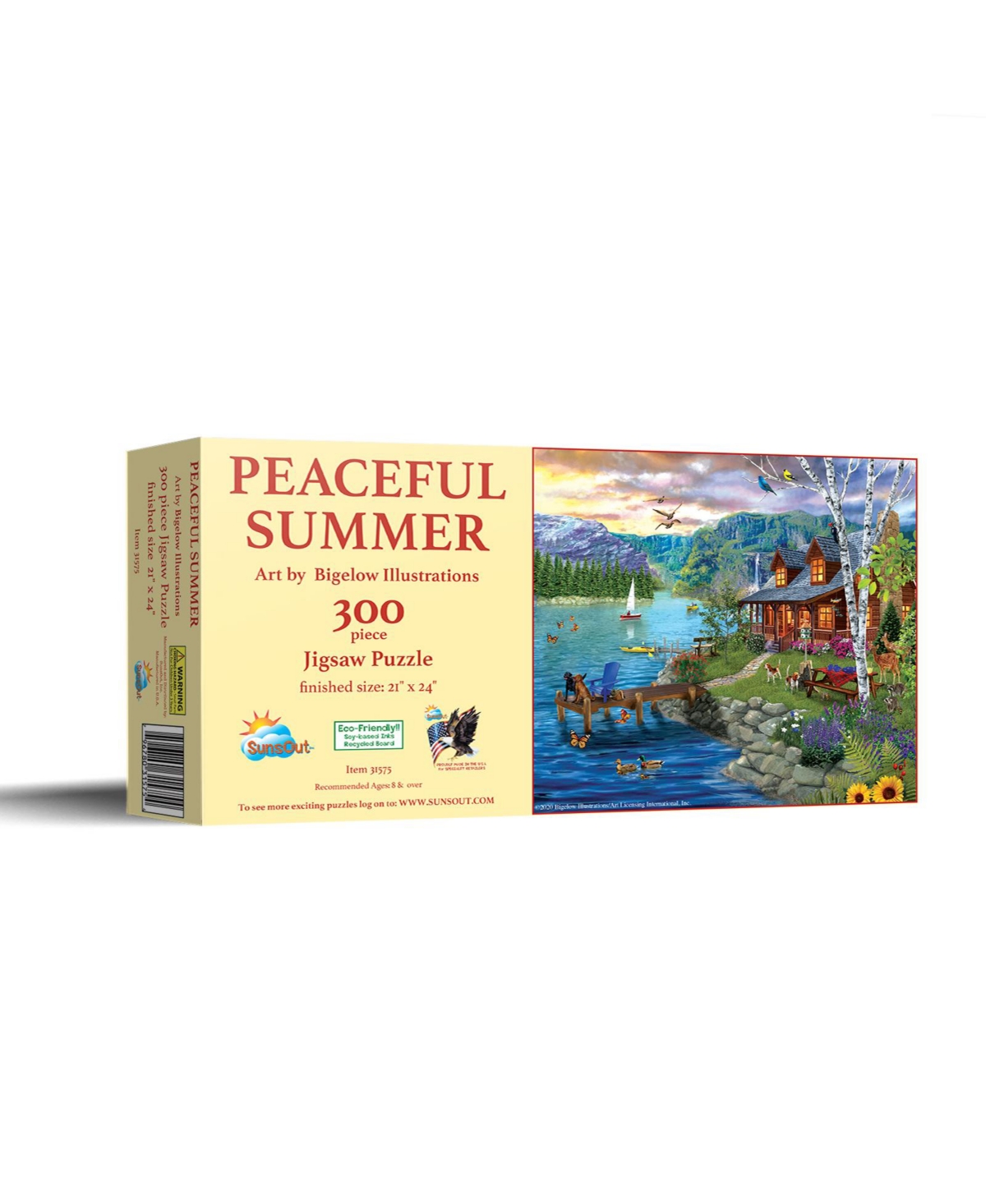 Click here for Peaceful Summer 300 piece Jigsaw Puzzle for Adults prices