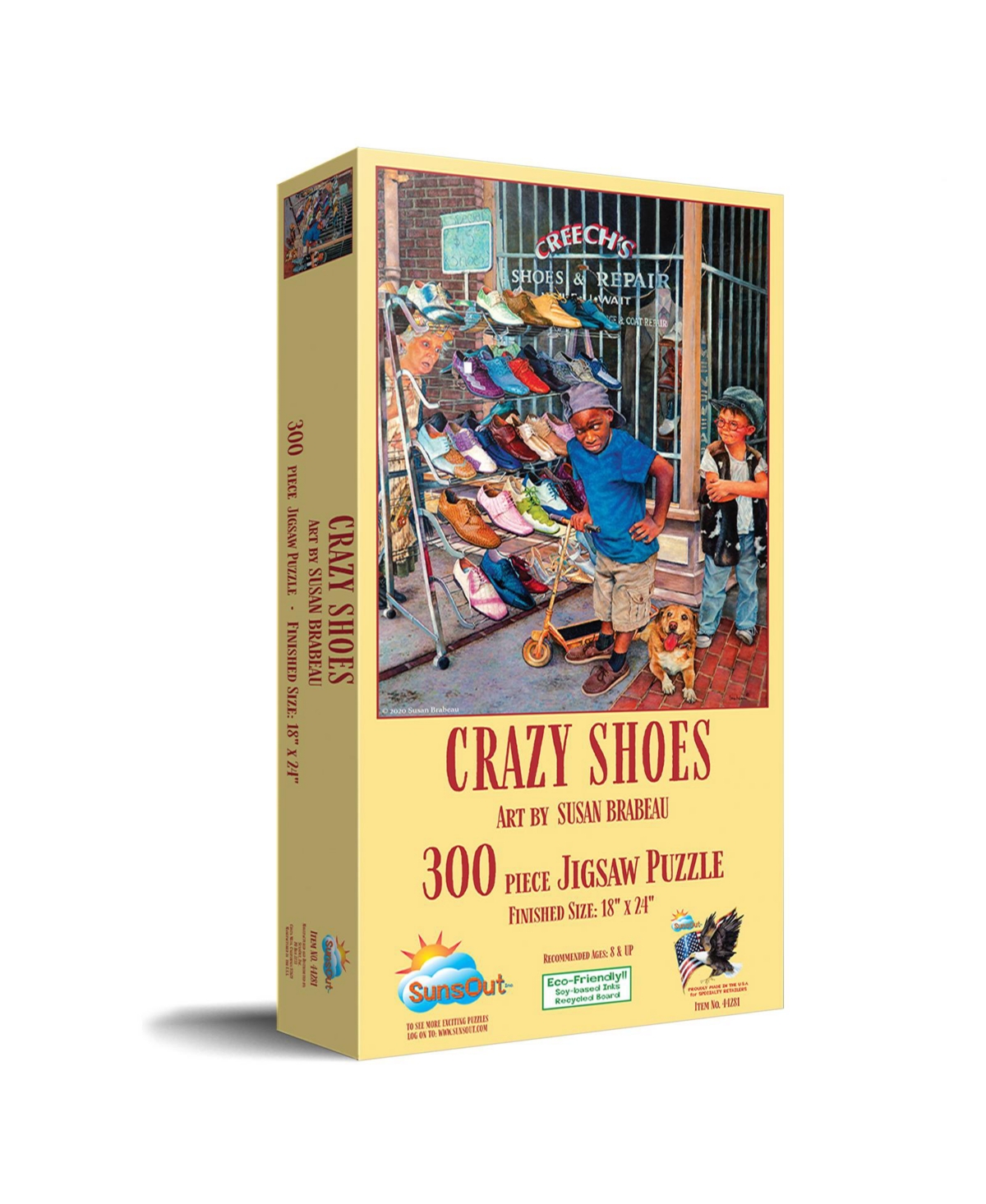 Click here for Crzy Shoes 300 piece Jigsaw Puzzle for Adults prices