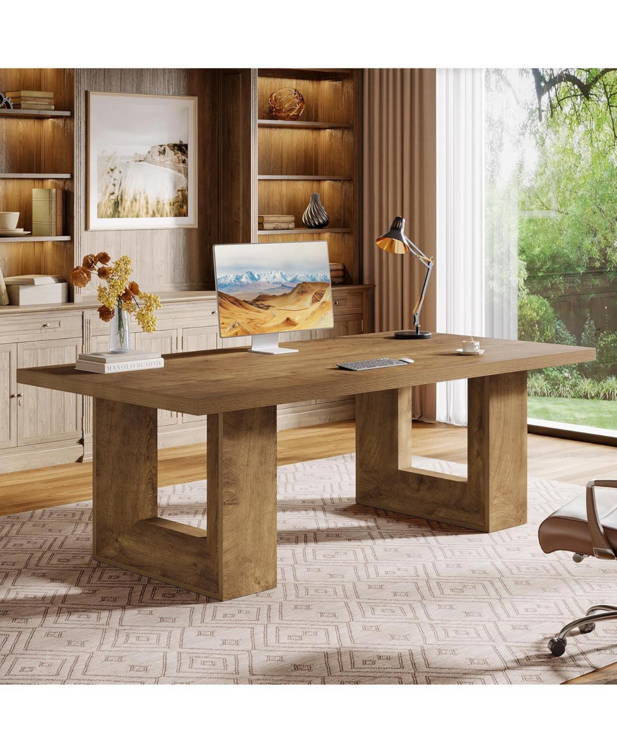 Click here for Tribesigns Home Office Desk  62.99" Large Far... prices