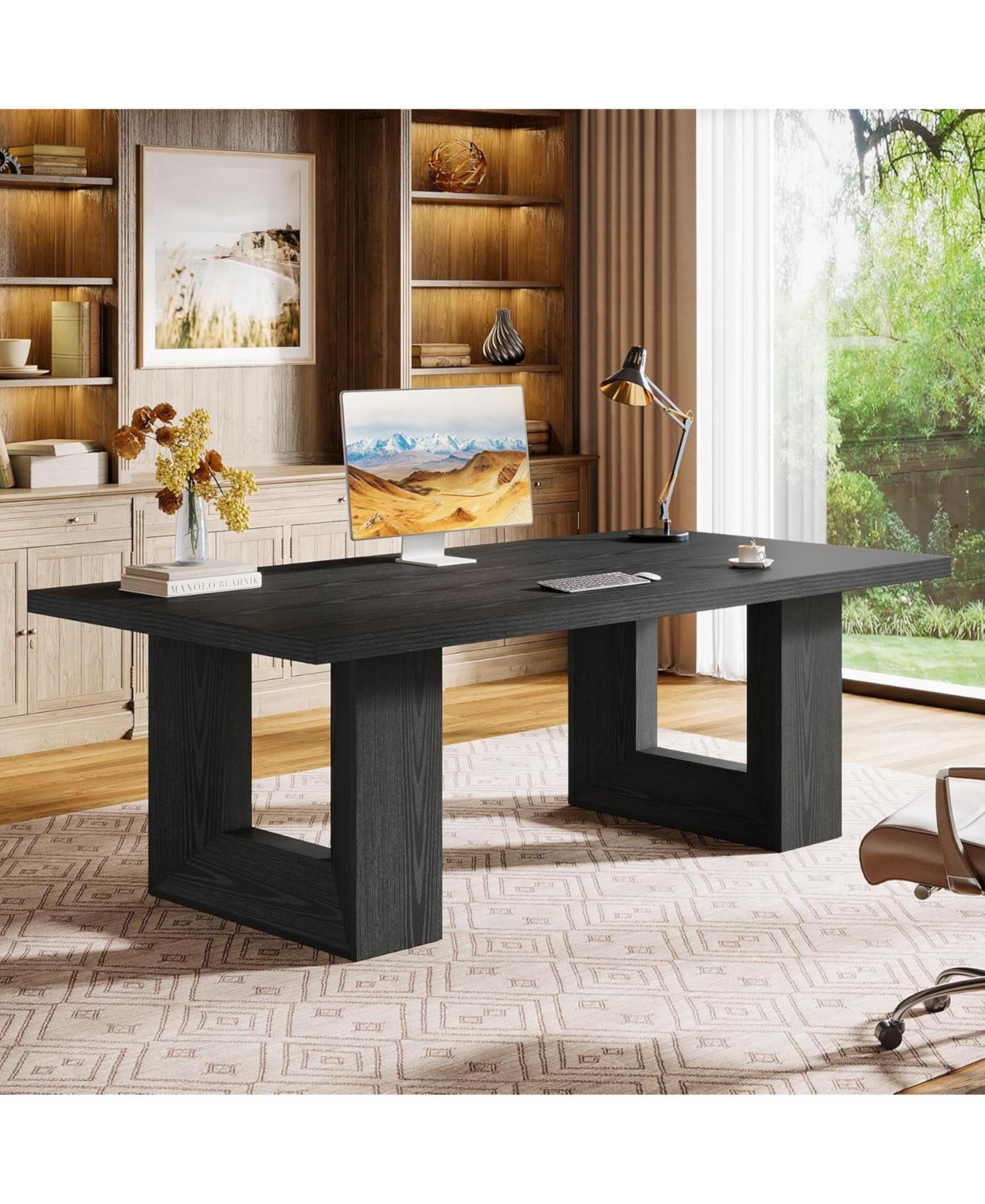 Click here for Tribesigns Home Office Desk  62.99" Large Far... prices