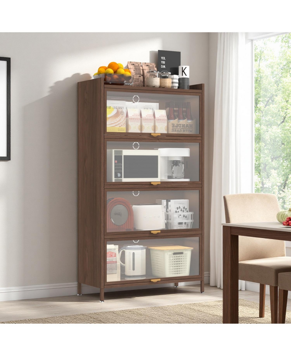 Click here for Streamdale Furniture 57" Metal Flip Door Cabi... prices