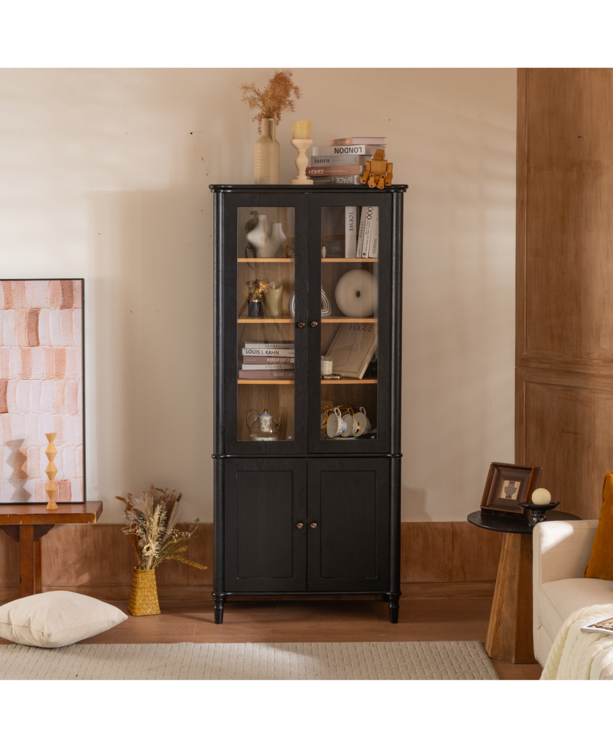 Click here for Streamdale Furniture Vintage Glass Door Display Ca... prices