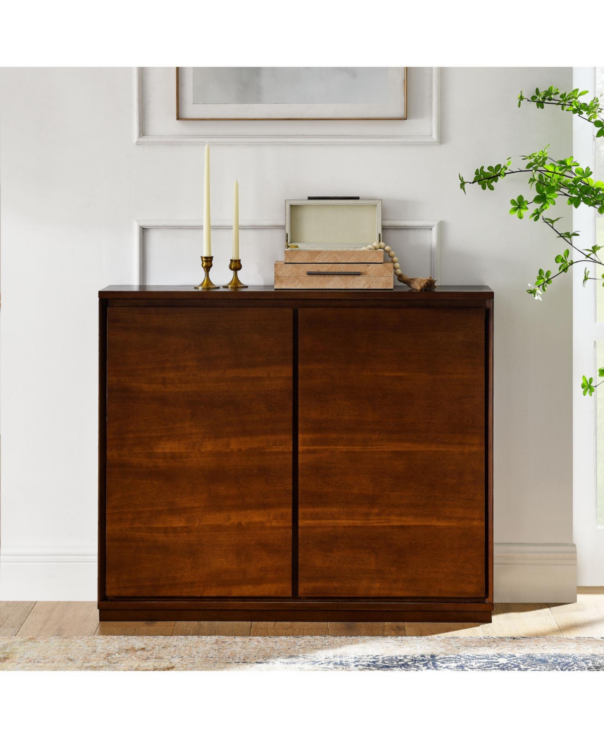 Click here for Streamdale Furniture Walnut Sideboard Buffet Cabin... prices