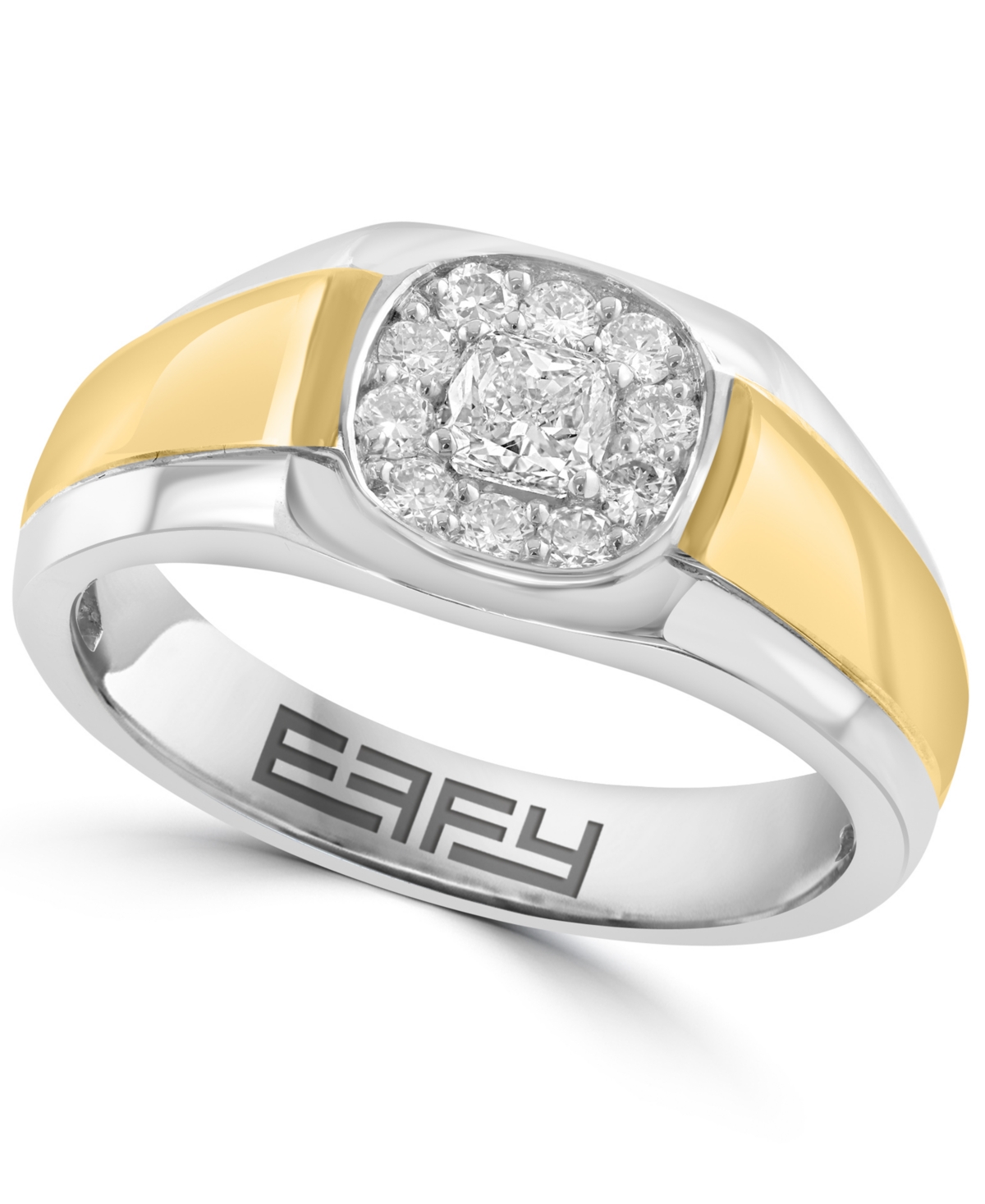 Click here for Effy Collection Mens Lab Grown Diamond Ring (5/8 c... prices