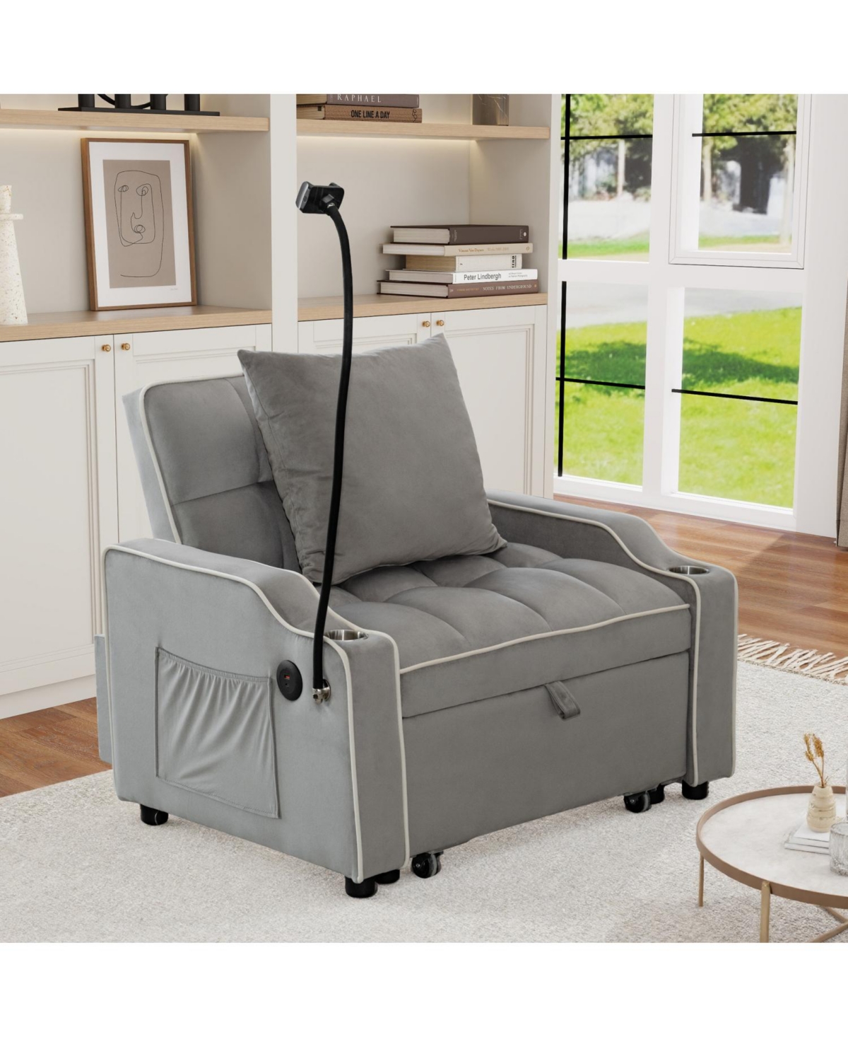 Click here for Streamdale Furniture Streamdale Convertible Velvet... prices