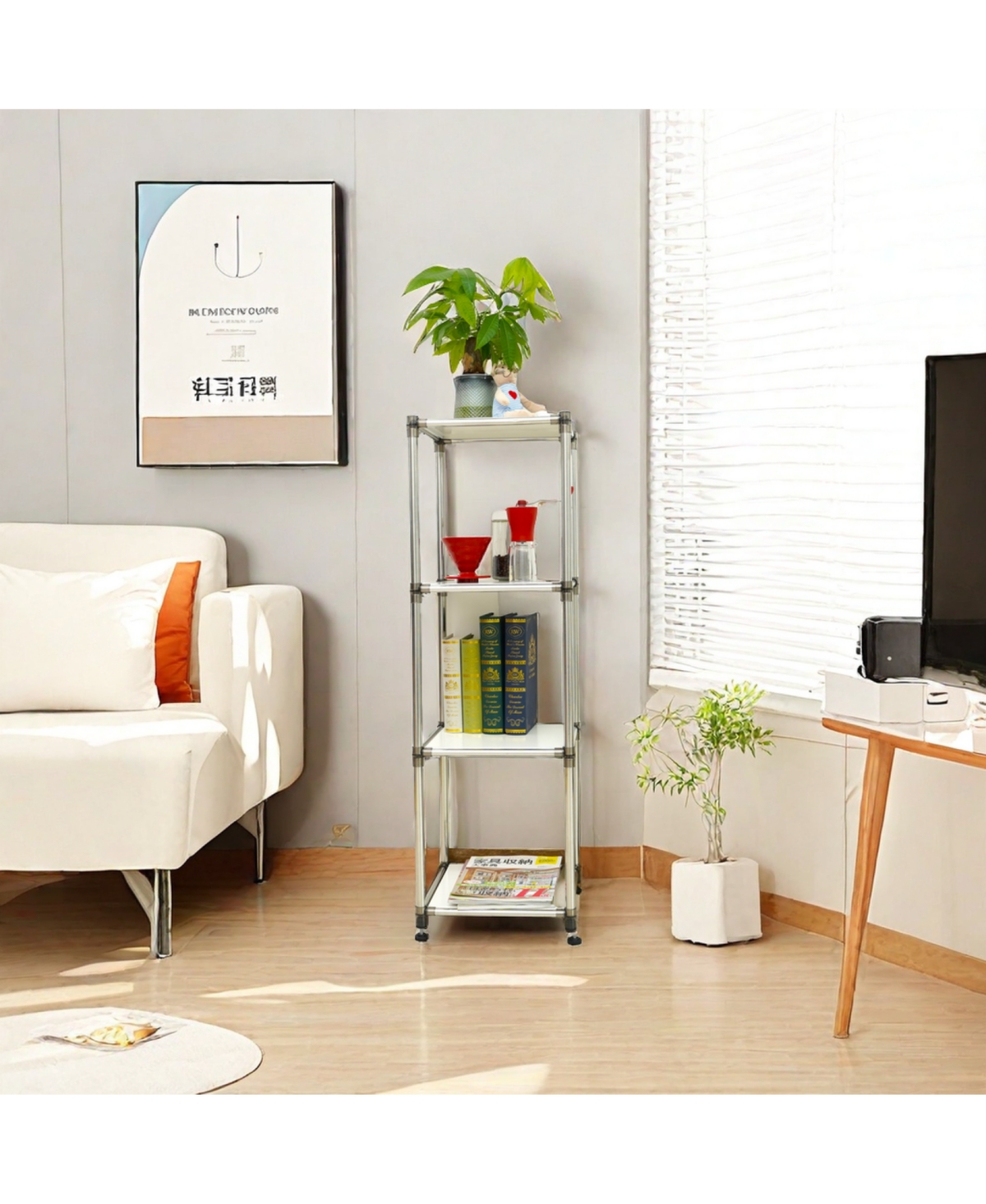 Click here for Streamdale Furniture Korean 4-Tier Stainless Steel... prices