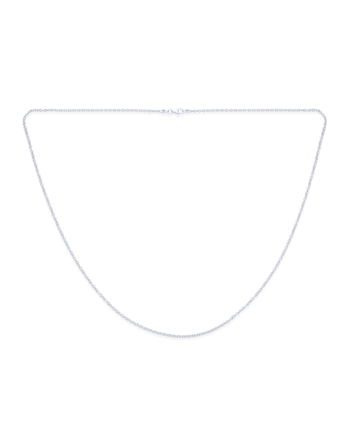 Click here for Bling Jewelry Classic Fine Thin 2.5MM Strong Rolo... prices