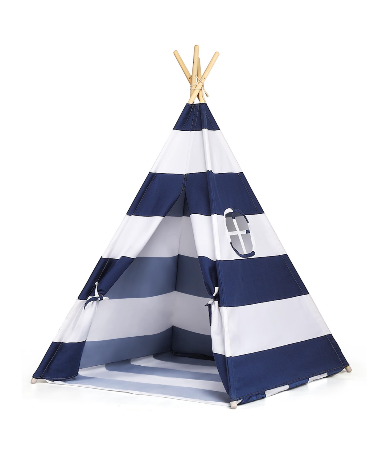 Click here for Gymax Portable Play Tent Teepee Children Playhouse... prices