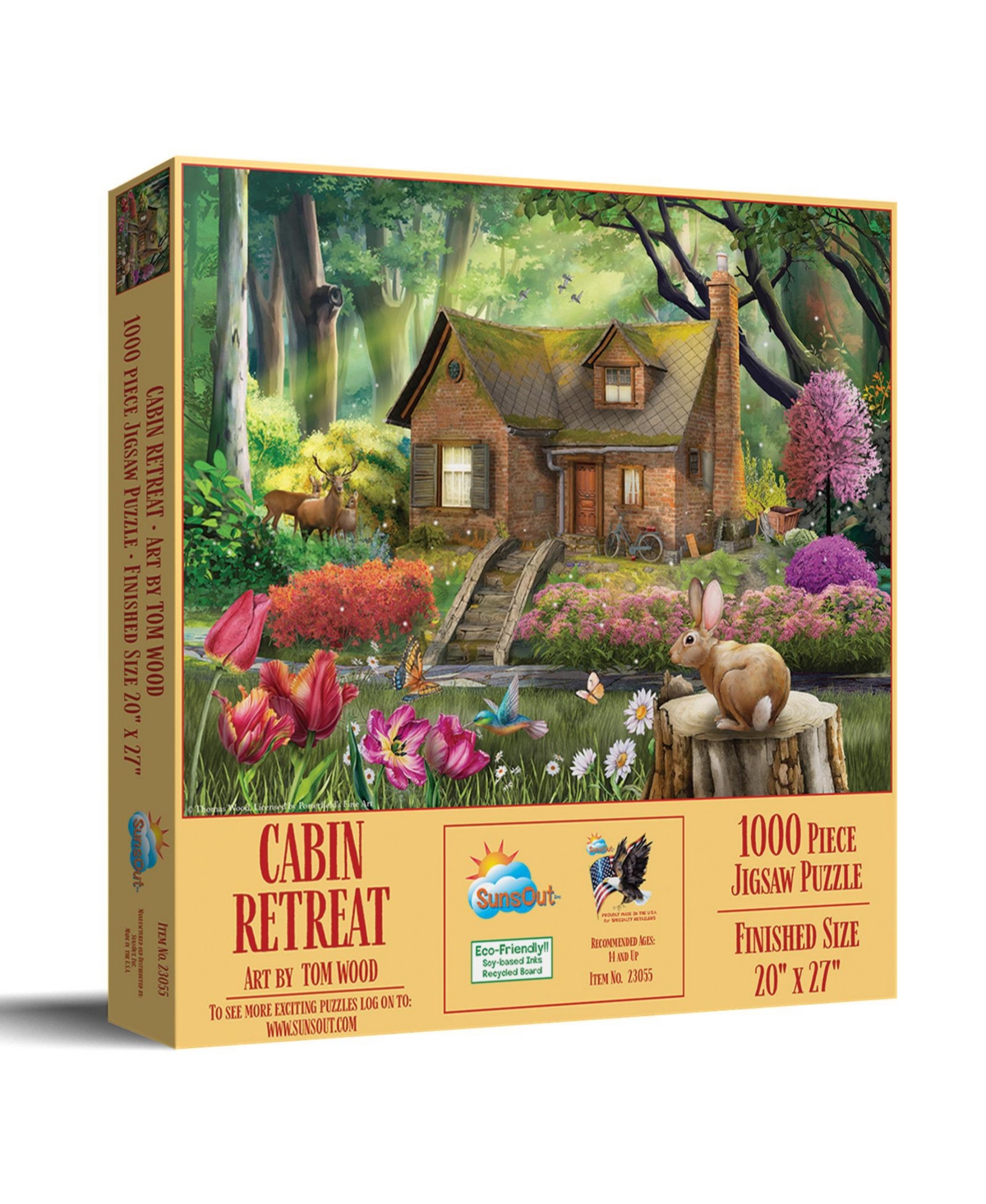 Click here for SunsOut Cabin Retreat 1000 piece Jigsaw Puzzle for... prices