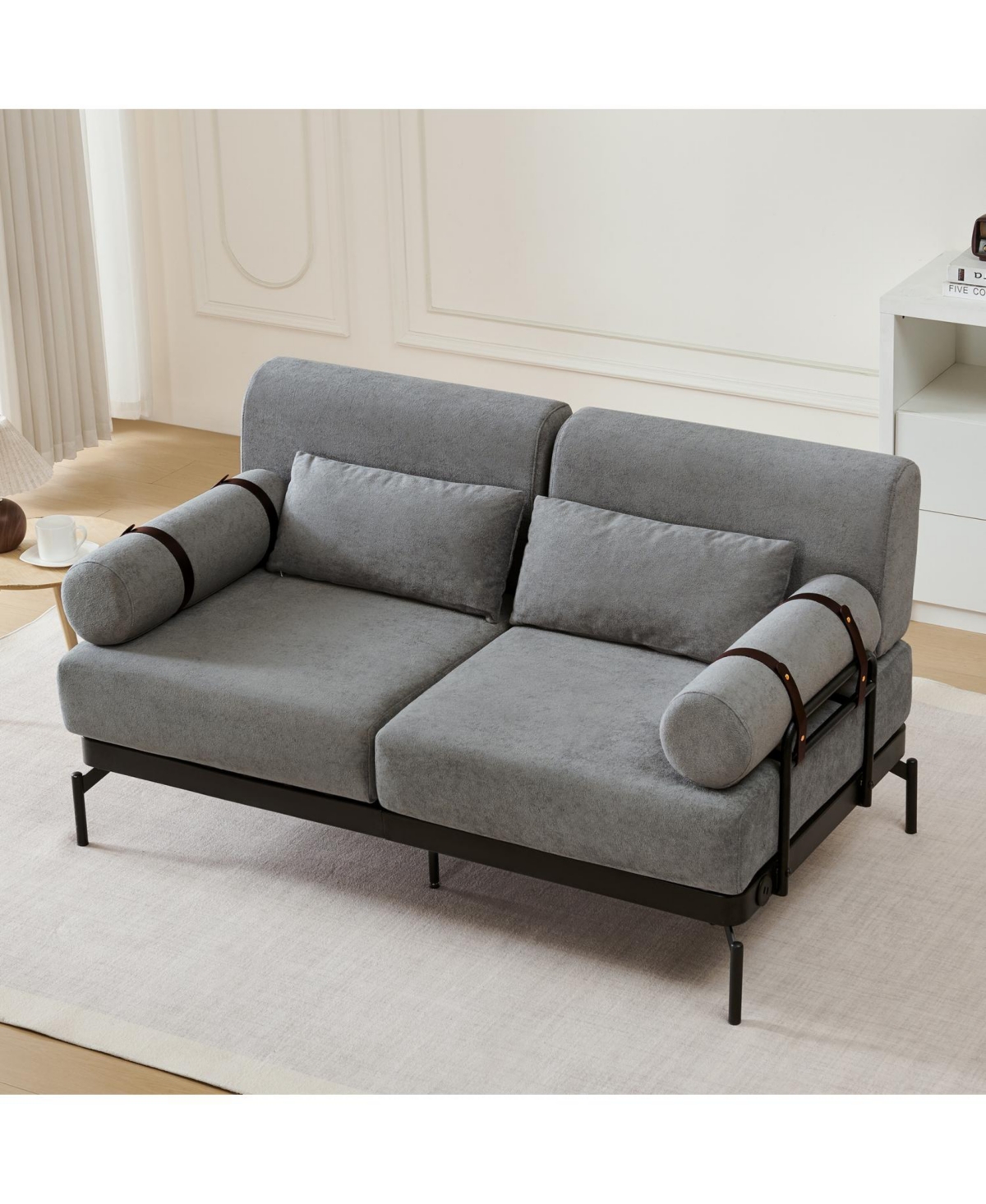 Click here for Streamdale Furniture Modern Loveseat Sofa with Usb... prices