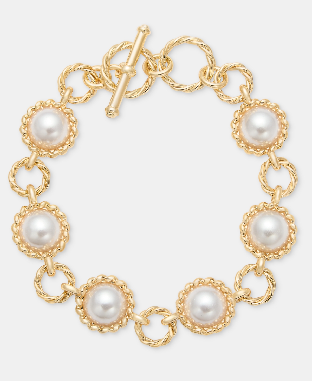 Click here for Charter Club Imitation Pearl Flex Bracelet  Macys... prices