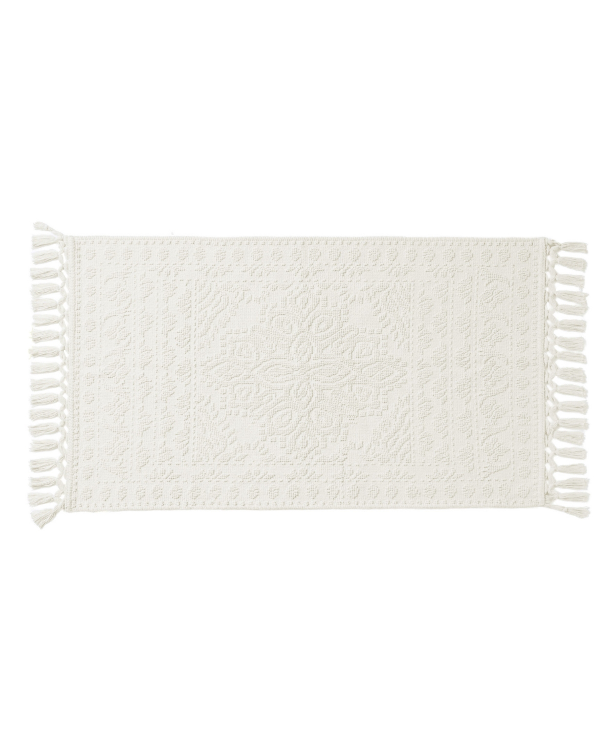 Click here for French Connection Nellore Fringe Cotton Bath Rug... prices