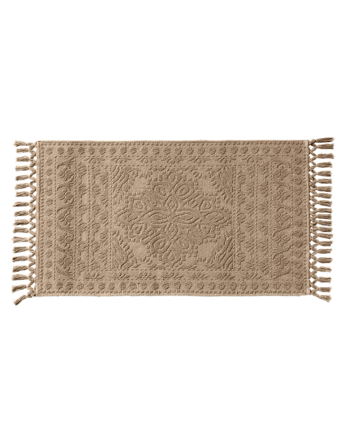 Click here for French Connection Nellore Fringe Cotton Bath Rug... prices