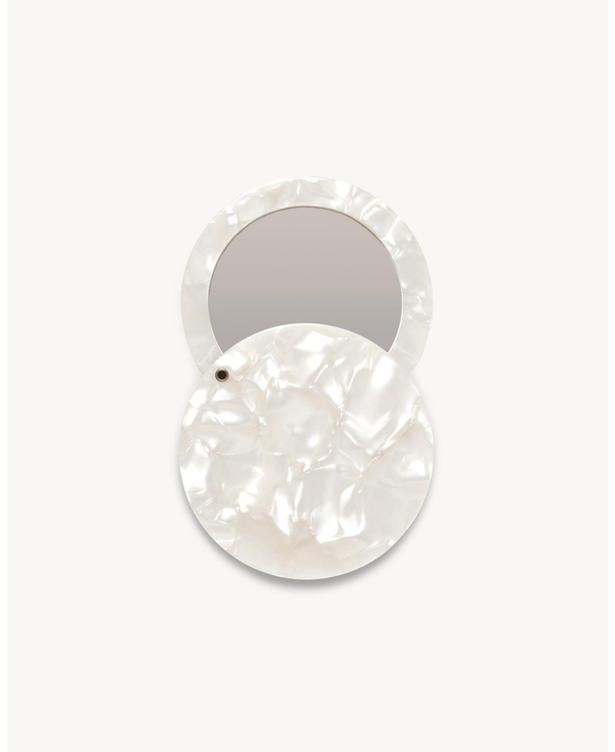 Click here for Machete Circle Mirror in White Shell - White shell prices