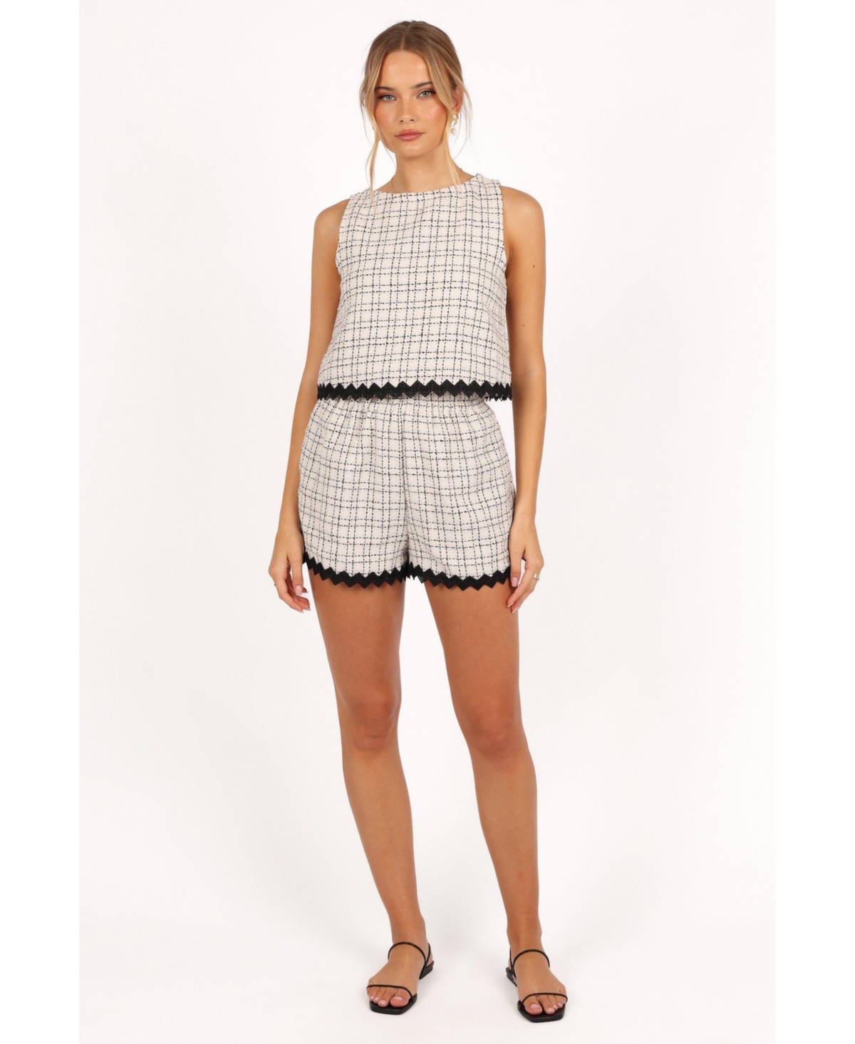 Click here for Petal and Pup Womens Elea Short - White prices