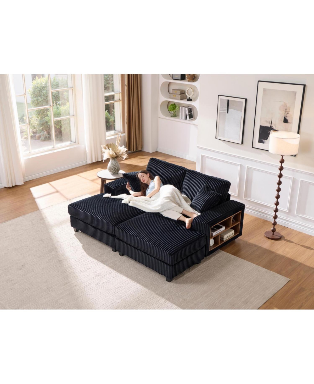 Click here for Streamdale Furniture + 1 Pc. + Corduroy + Converti... prices