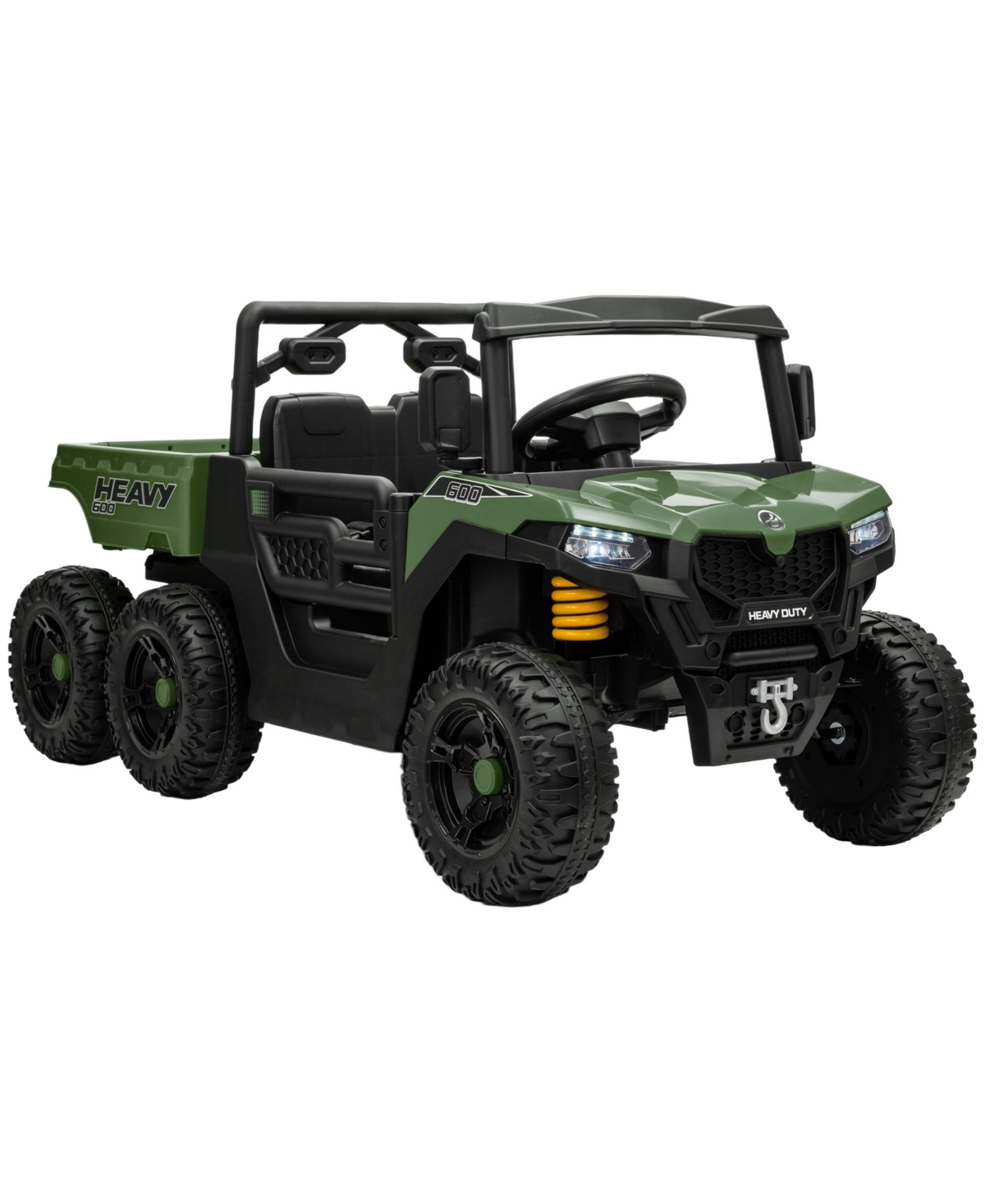 Click here for Qaba 24V 4WD Kids Ride On Car with 6 Wheels and Du... prices